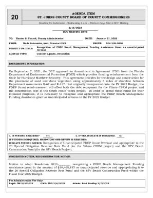 Fillable Online FDEP Beach Management Fax Email Print - pdfFiller