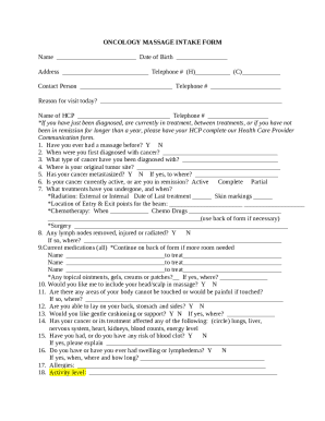 WELLNESS SERVICES CLIENT INTAKE NAME Doc Template | pdfFiller