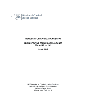 Fillable Online request for applications (rfa) - administrative studies ...