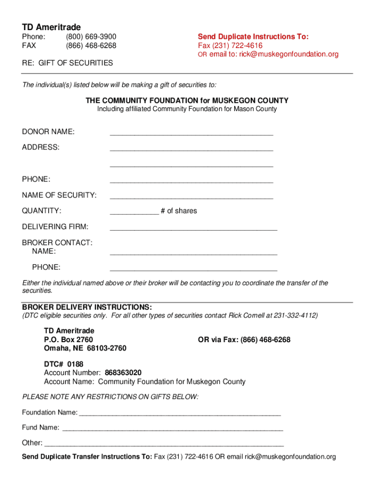 Fillable Online Update/Verification of Address Form-TDA 0123 Fax Email ...