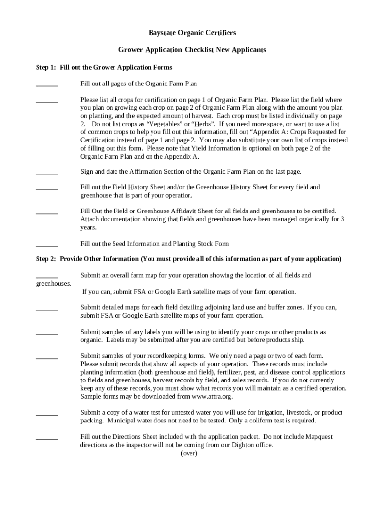 s: Manual and Applications for New Farms Doc Template | pdfFiller