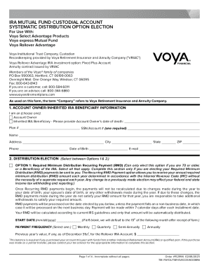Fillable Online VOYA SELECT ADVANTAGE FOR OMNI Forms Fax Email Print ...
