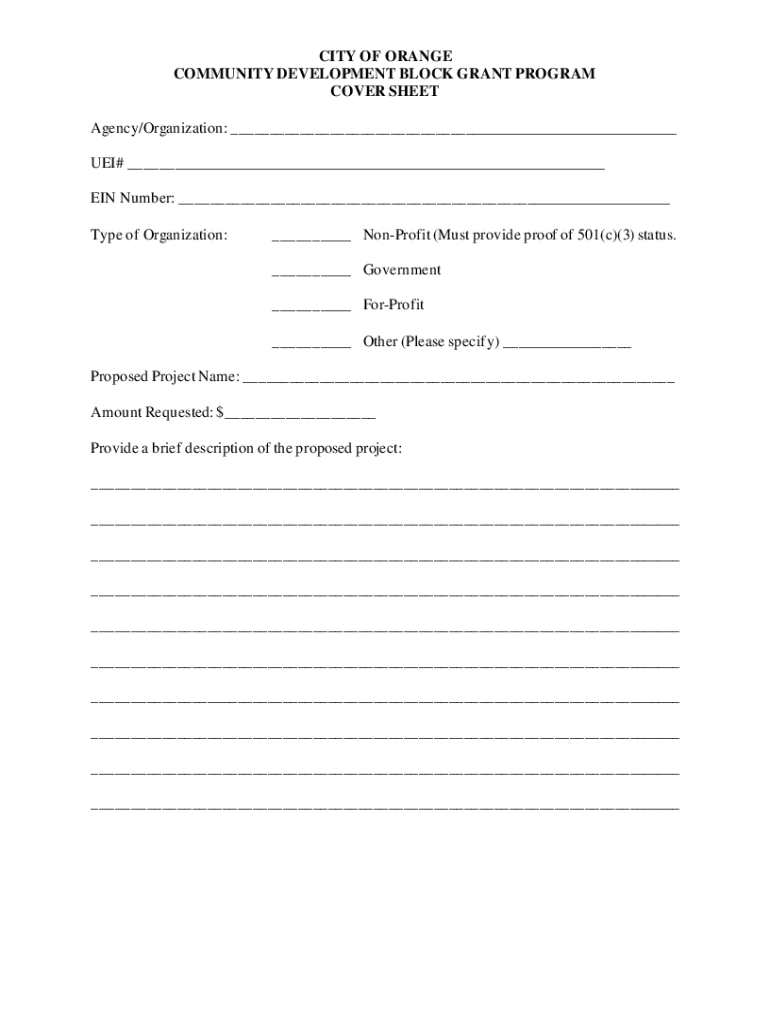 Fillable Online Grant Funding Request and Application Fax Email Print ...