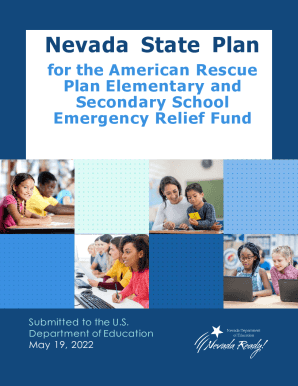 Fillable Online doe nv ARP ESSER State Plan - Nevada Department of ...