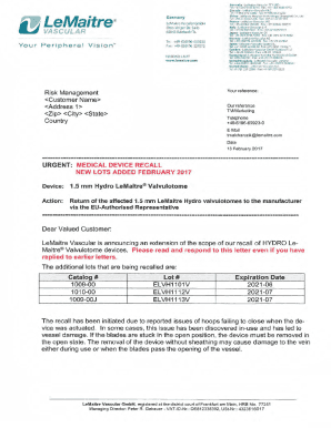 Fillable Online AnastoClip AC Closure System - LeMaitre Fax Email Print ...
