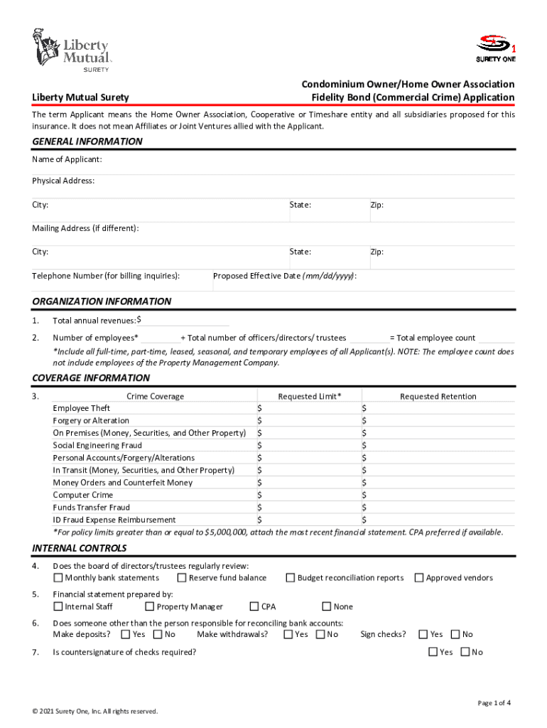 Fillable Online Why Your HOA Needs To Have Fidelity Bond Coverage Fax ...