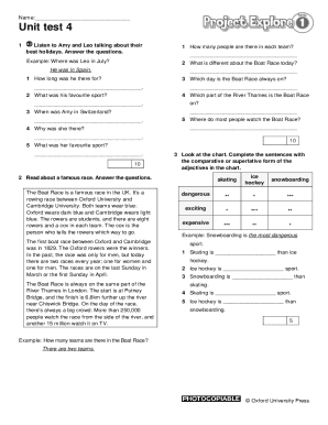 Fillable Online Unit test 4 Fax Email Print - pdfFiller
