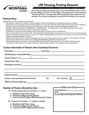 Fillable Online Posting Request Form Fax Email Print - pdfFiller