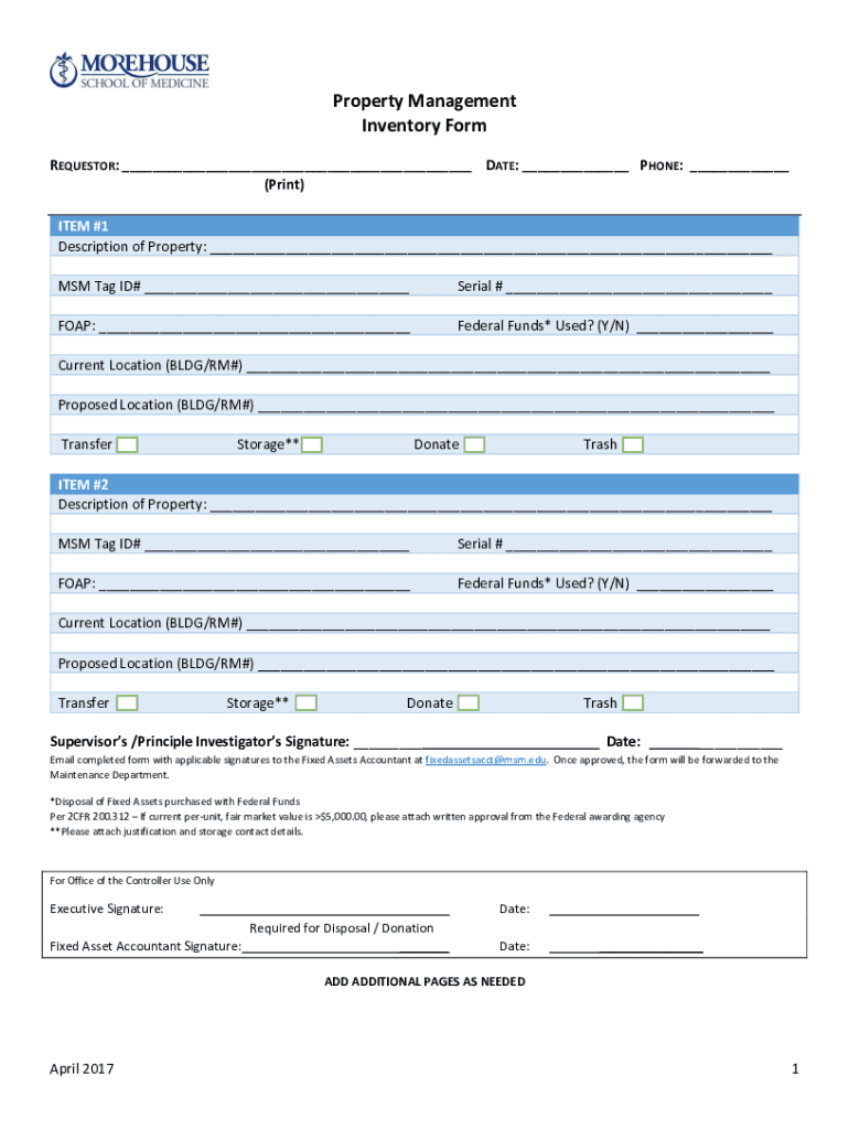 Fillable Online PROPERTY ACTIVITY REQUEST FORM 1024 Fax Email Print - pdfFiller