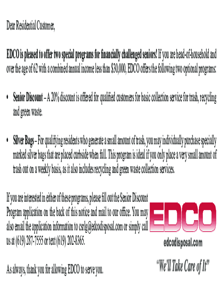 Fillable Online DOR: Tax Information for Seniors and Low-Income ...