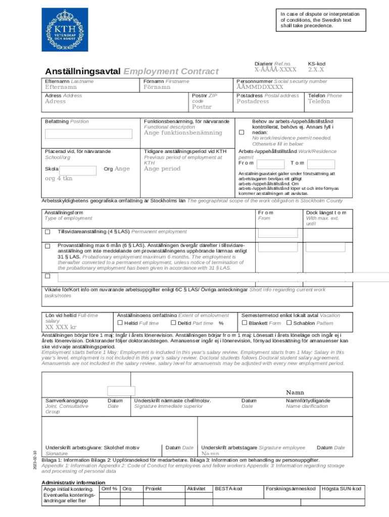 Diarienr Ref Doc Template | pdfFiller