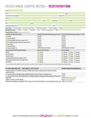 Fillable Online Special Dietary Restrictions: Fax Email Print - pdfFiller