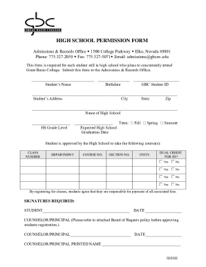Fillable Online Documents - Admissions and Student Records - PHSC Fax ...