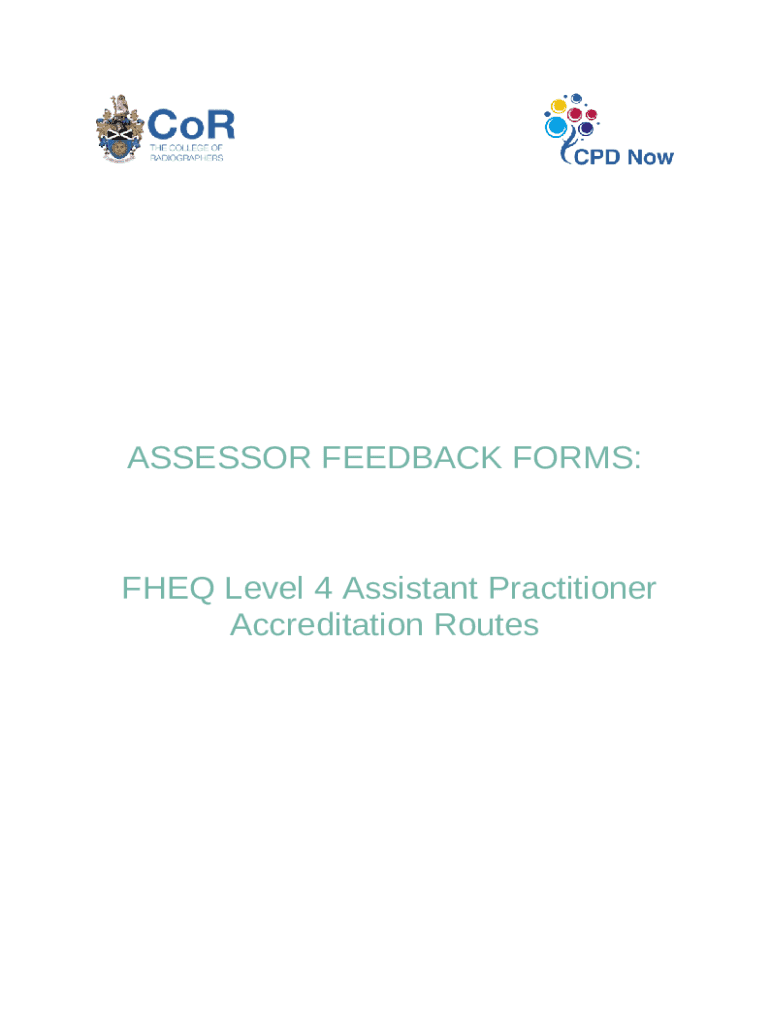 ASsessor Feedback s Doc Template | pdfFiller