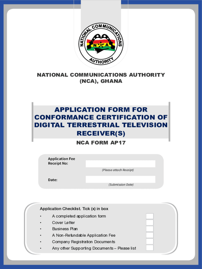 Fillable Online AP17-APPLICATION-FORM-FOR-CONFORMANCE- ... Fax Email ...