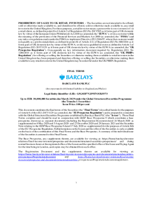 Fillable Online Prospectuses and documents Fax Email Print - pdfFiller