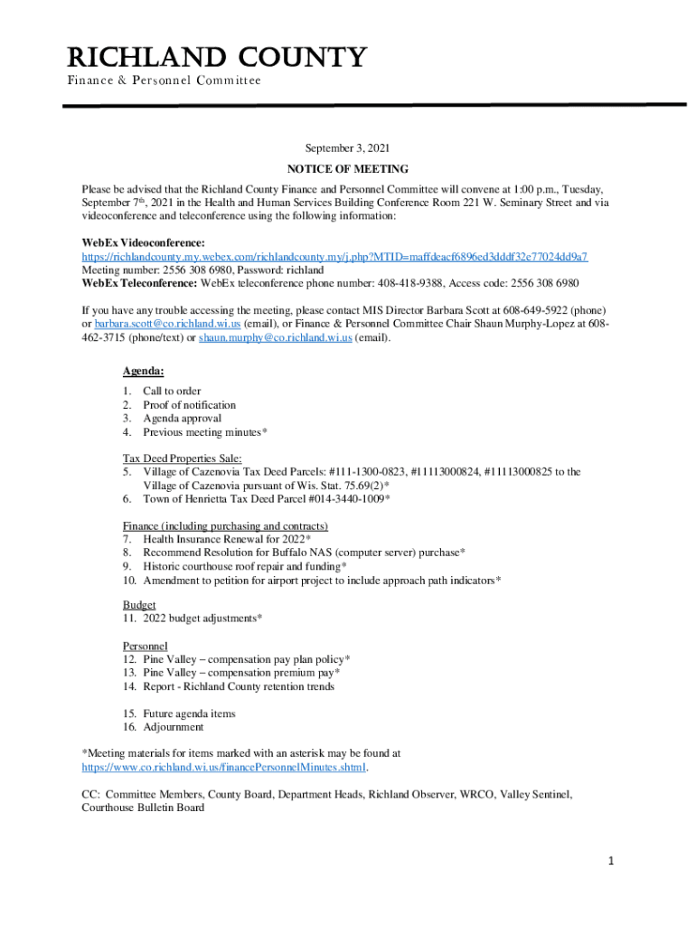 Fillable Online Accounts Payable Check Register - Richland County Fax ...