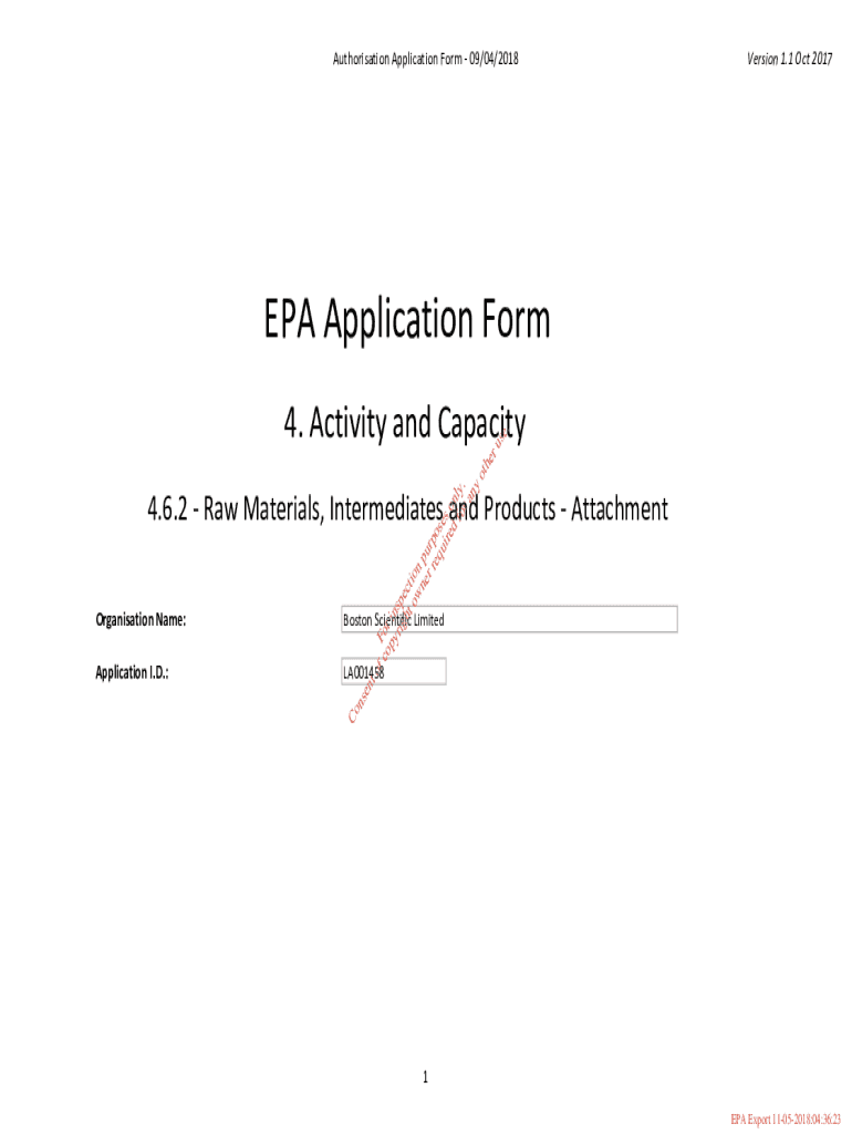 Fillable Online Authorisation Application Form - 09/04/2018 Fax Email Print - pdfFiller