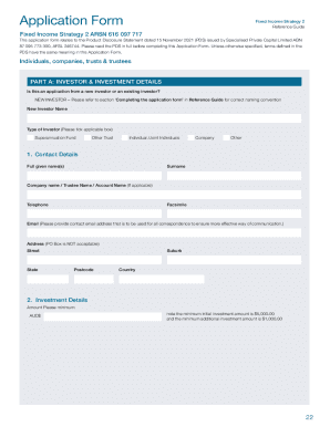 Fillable Online Product Disclosure Statement - MA Priority Income Fund ...
