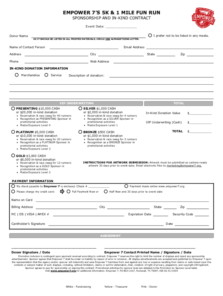 Fillable Online Empower 7 - Thank you BLUE RIBBON NEWS for sharing our ...