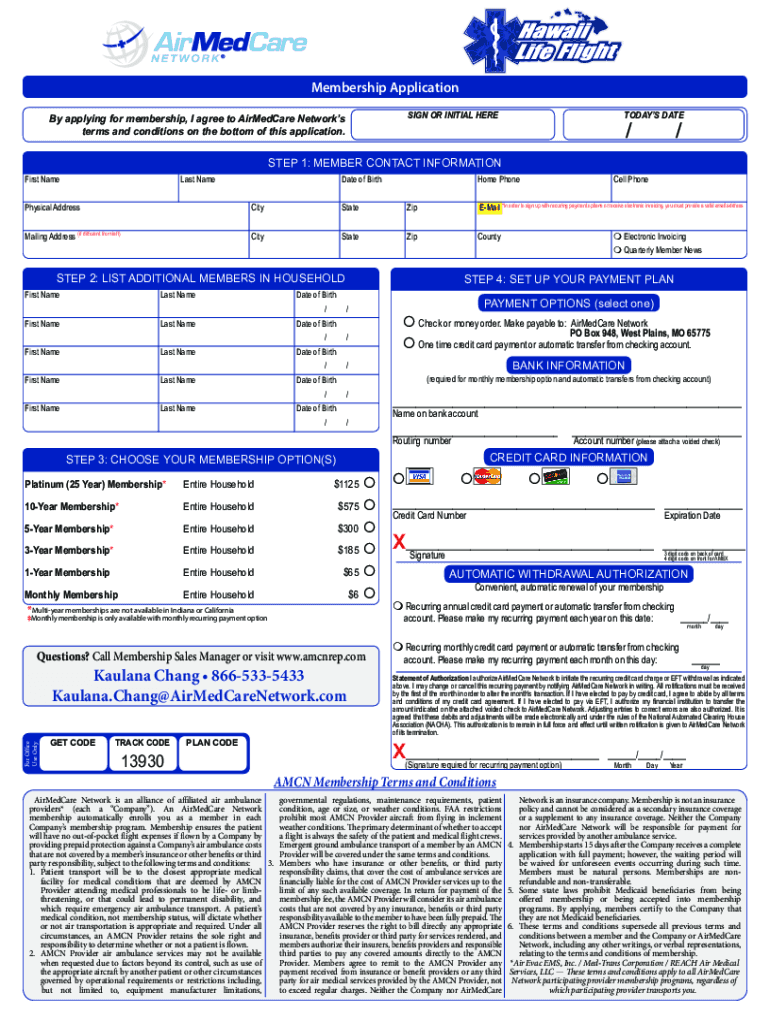 Fillable Online air-med-care-form.pdf Fax Email Print - pdfFiller