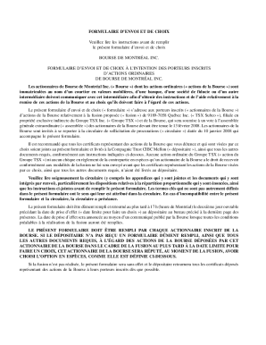 Remplissable En Ligne Instructions pour remplir le formulaire de ...