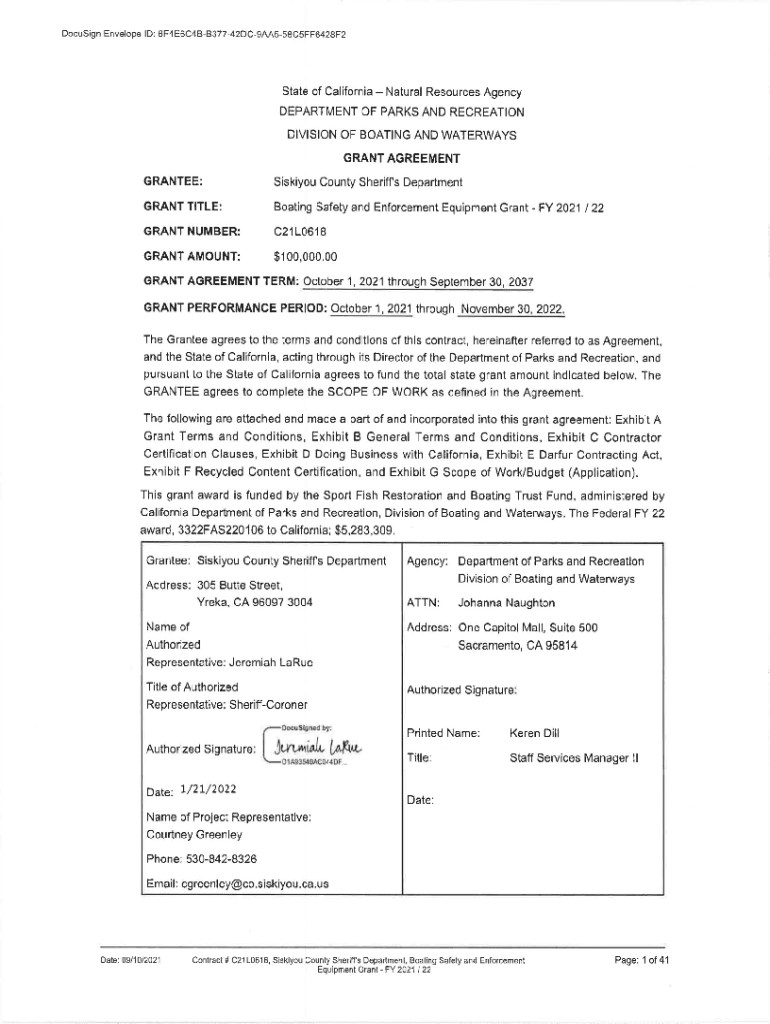 Fillable Online Memorandum of Understanding and Access Agreement Fax ...