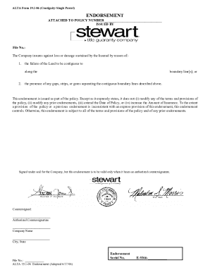 Fillable Online purpose of endorsement - C A T I C Fax Email Print - pdfFiller