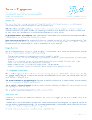 Fillable Online Engagement Letter: What It Is, How It Works, Why It's ...