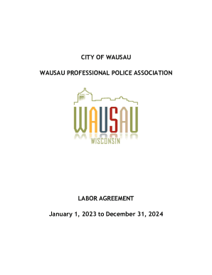 Fillable Online CITY OF WAUSAU Fax Email Print - pdfFiller