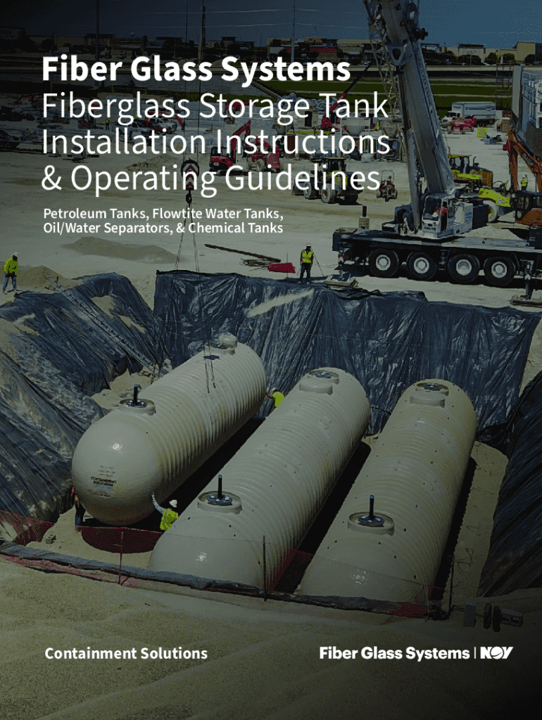 Fillable Online deq mt Fiber Glass Systems Fiberglass Storage Tank ...