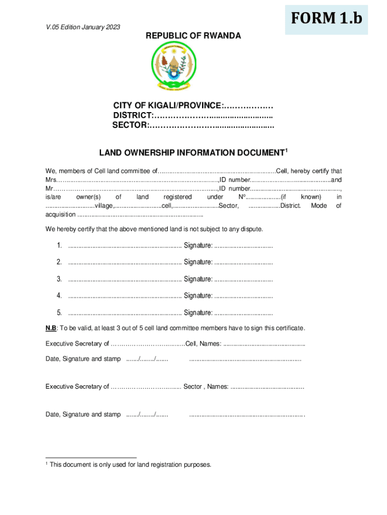 Fillable Online FORM 1.b Fax Email Print - pdfFiller