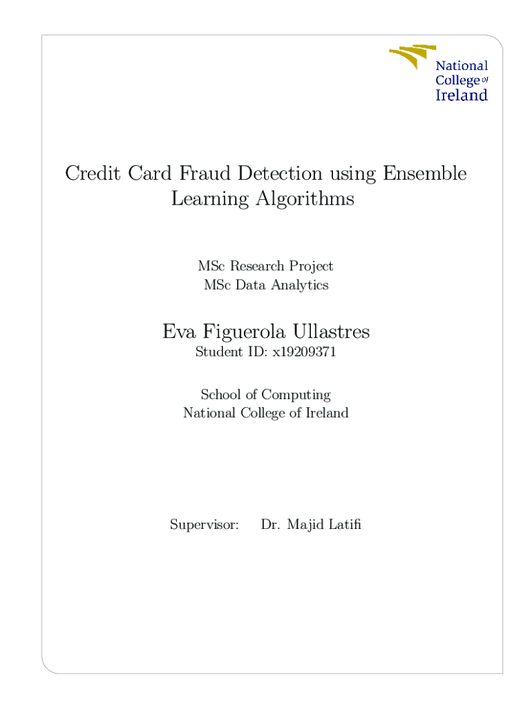 Fillable Online Credit Card Fraud Detection Using Different ML and DL ...