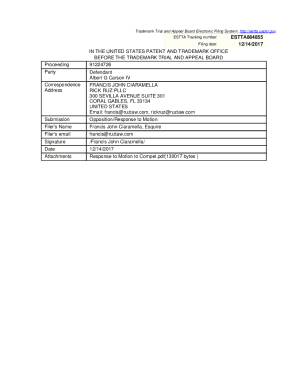 Fillable Online Choosing your ESTTA form Fax Email Print - pdfFiller