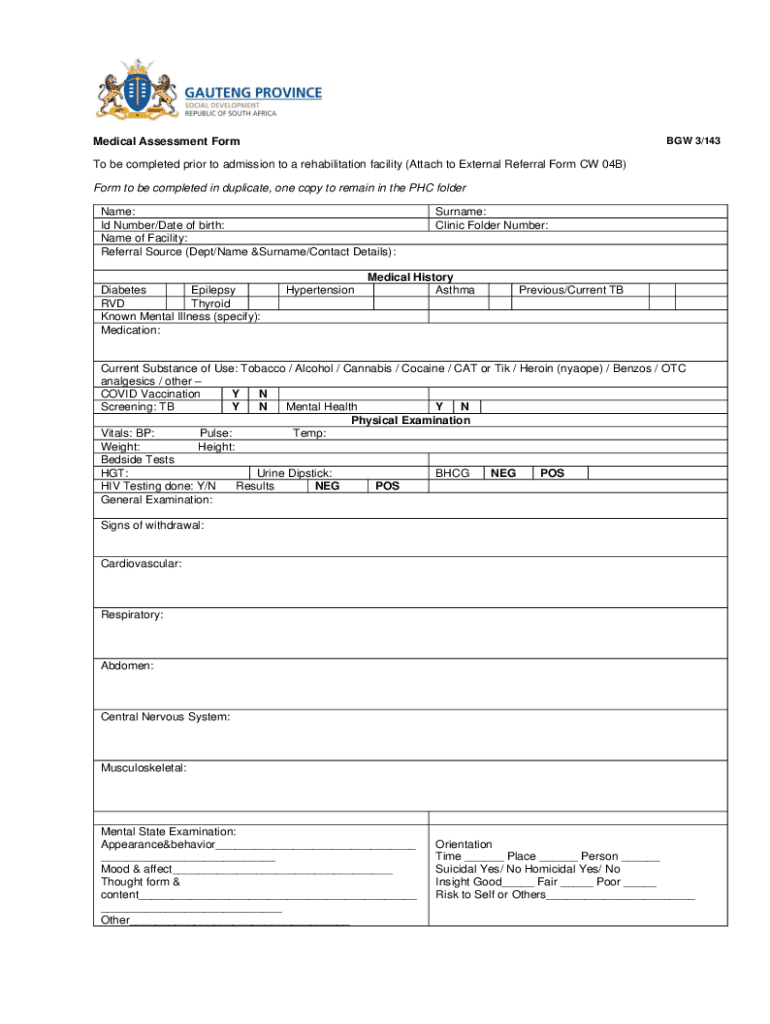 Fillable Online Form 2101, Authorization for Community Care Services ...