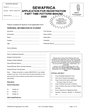 Fillable Online National certificate application form Fax Email Print ...