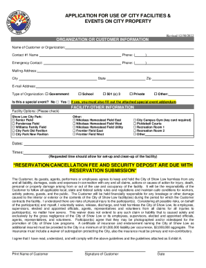 Fillable Online Permits - Houston Parks and Recreation Department Fax ...