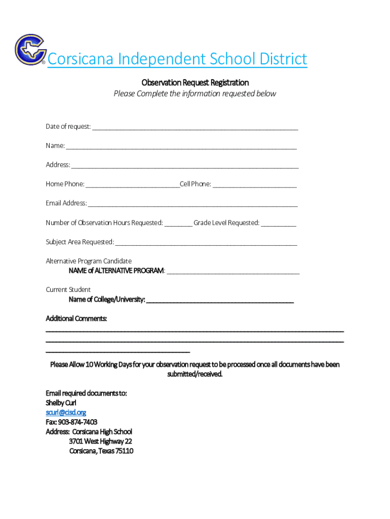 Fillable Online New Student Registration Portal is Now Open! If ...