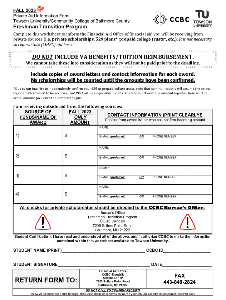 Fillable Online RETURN FORM TO: Fax Email Print - pdfFiller