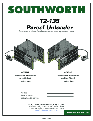 Fillable Online T2-135 Parcel Unloader Fax Email Print - pdfFiller