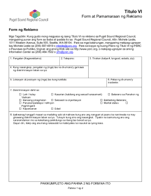 Fillable Online T6 complaint form for translation (1).doc Fax Email ...