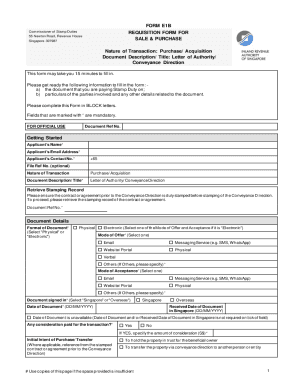 Fillable Online Getting Started Document Details FORM E1B REQUISITION ...