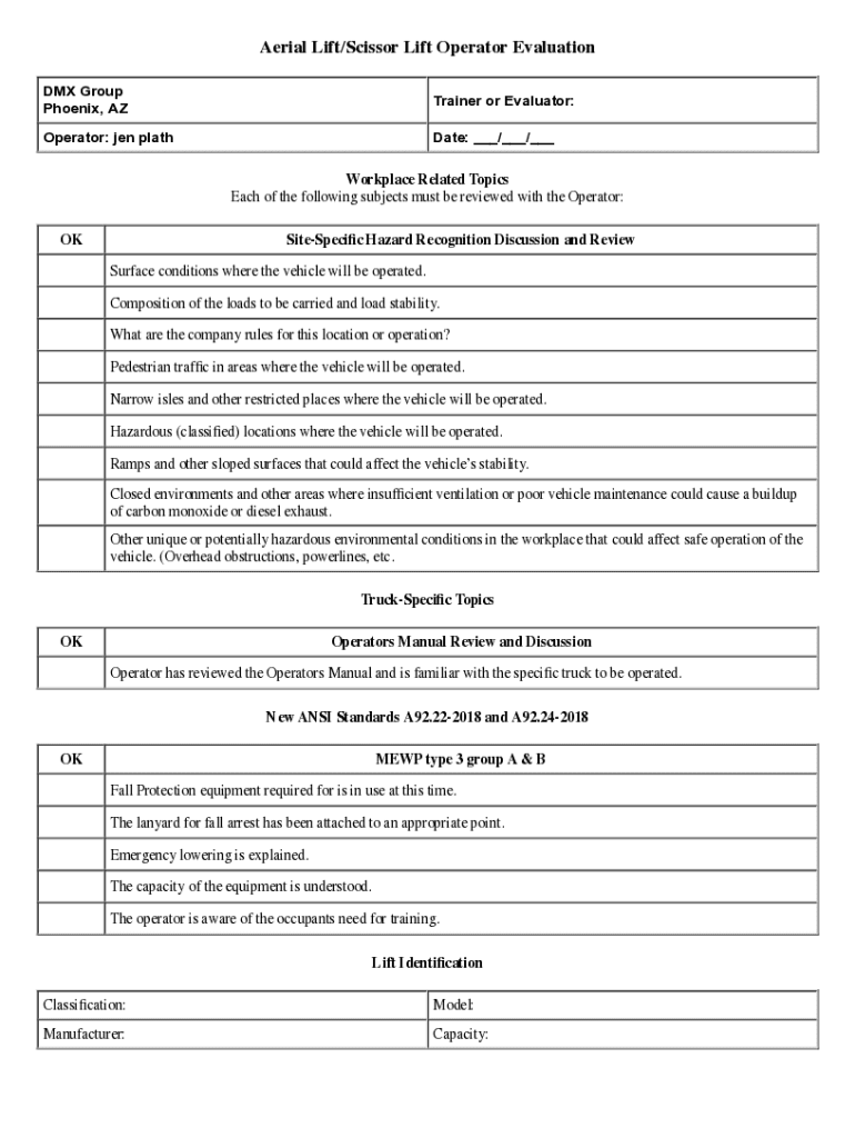 Fillable Online Hands On Evaluation Form Fax Email Print - pdfFiller