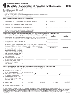 Fillable Online tax illinois Form IL-516-I and Form IL-516-B 2017 ...