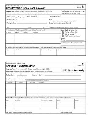 Fillable Online Finance Breakout Forms Page 1.pdf Fax Email Print ...