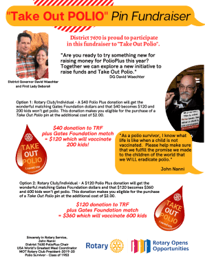 Fillable Online Take Out Polio Overview and Order Form Fax Email Print ...