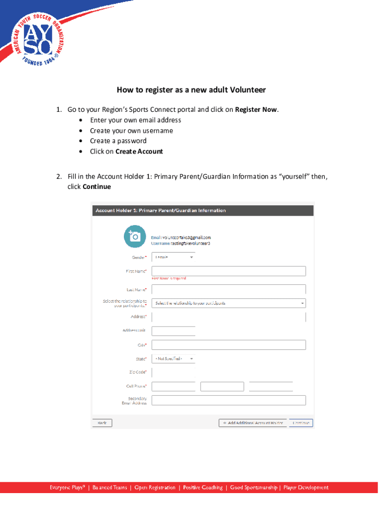 Fillable Online Step by Step instructions on how to sign-up as a referee Fax Email Print - pdfFiller