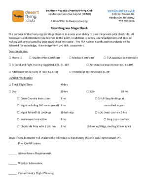 Fillable Online Final Progress Stage Check Fax Email Print - pdfFiller