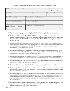 Fillable Online MCPS Emergency Actions and Definitions for Families ...