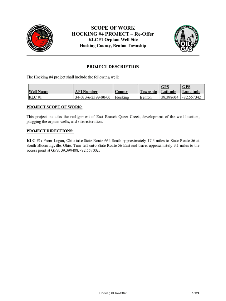 Fillable Online Hocking County PRC Plan and FormsOhio Works First Fax ...